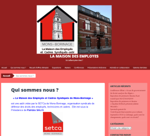 Sites amis | SETCa Mons-Borinage