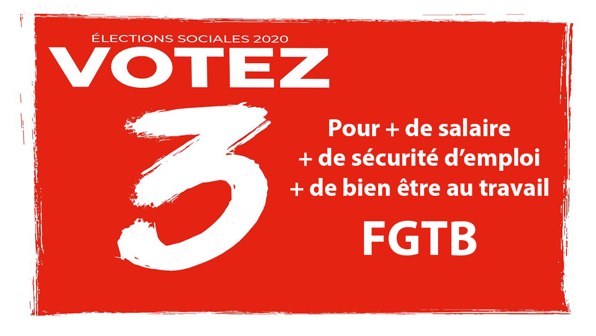 Élections Sociales 2020 – Votez 3! | SETCa Mons-Borinage