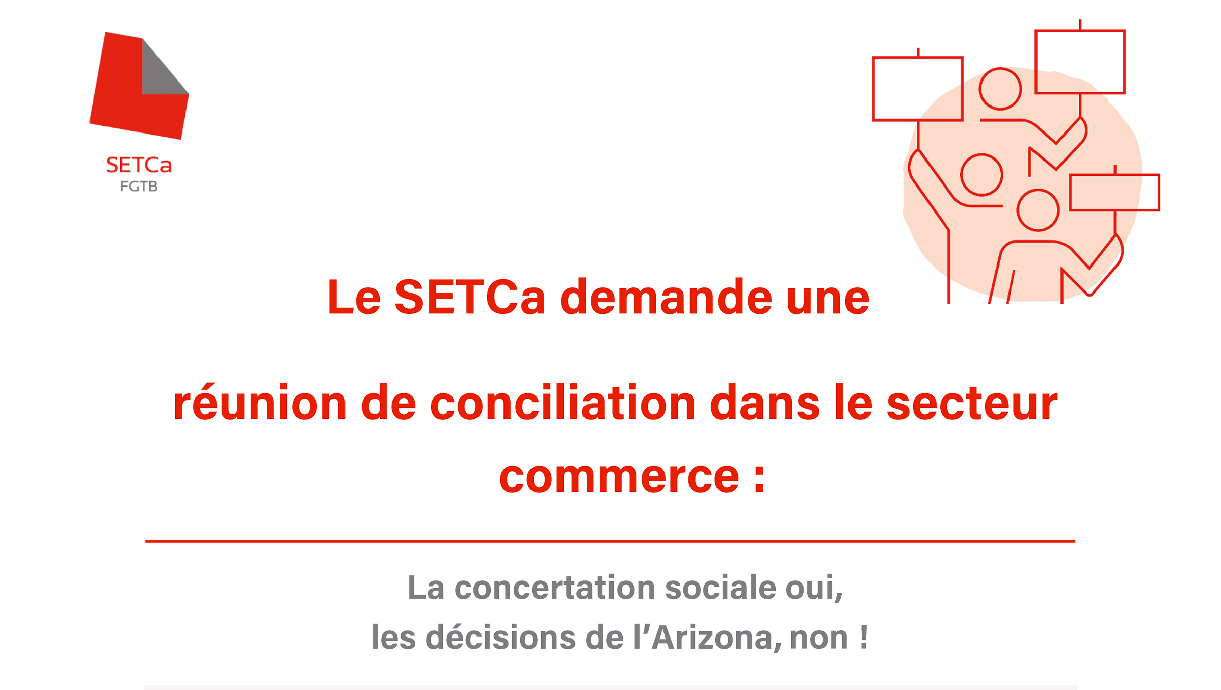 SETCa Mons-Borinage | Ensemble on est plus fort